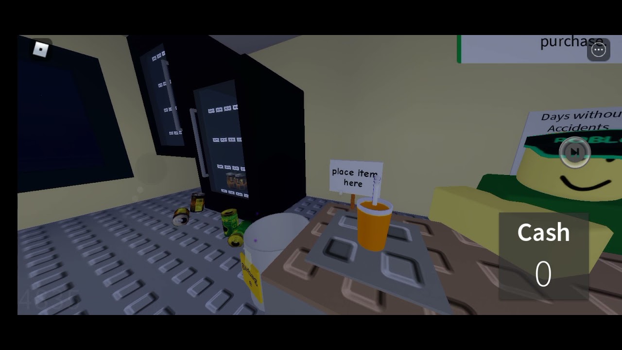 Shoplifting on get a snack at 4 am on roblox - YouTube