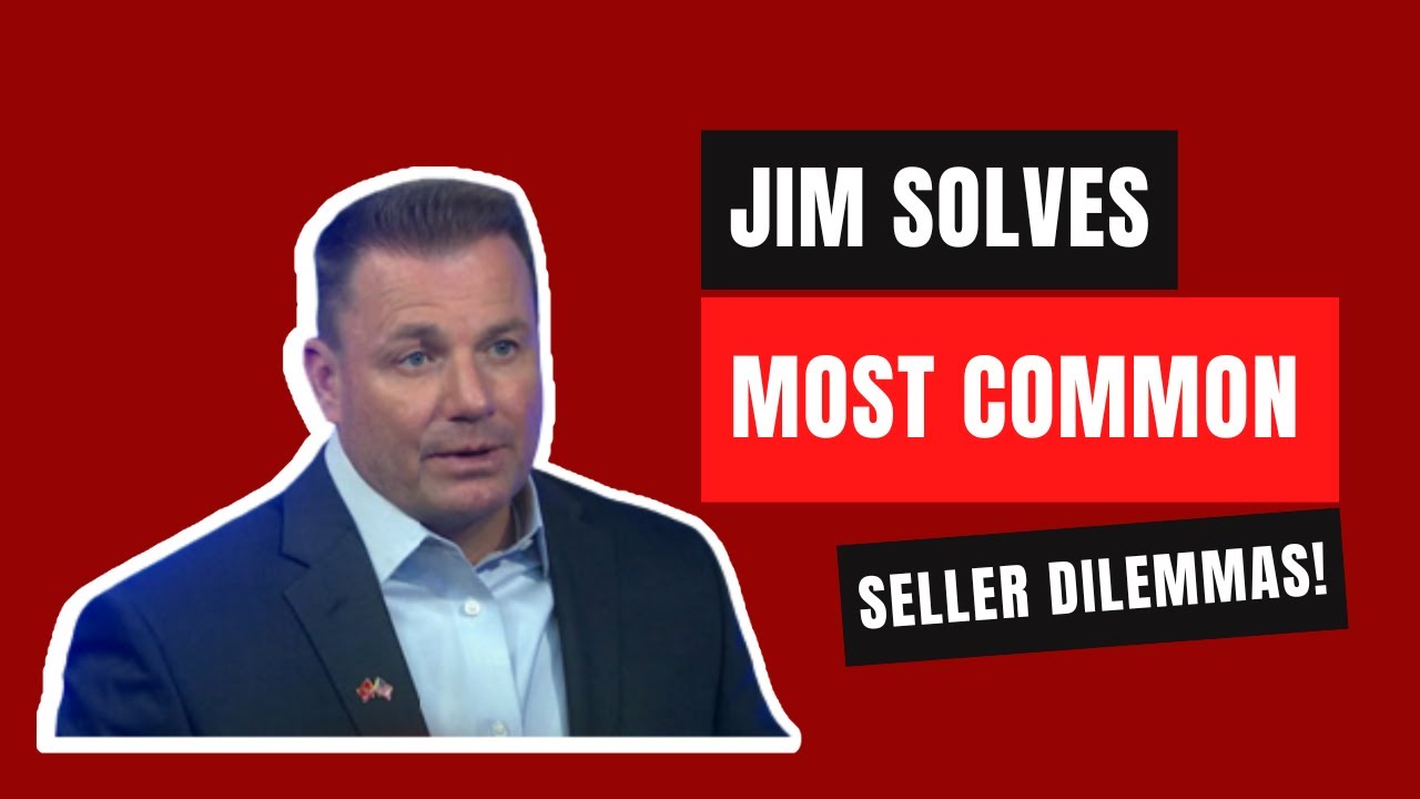 Jim Solves Most Common Seller Dilemmas! - YouTube