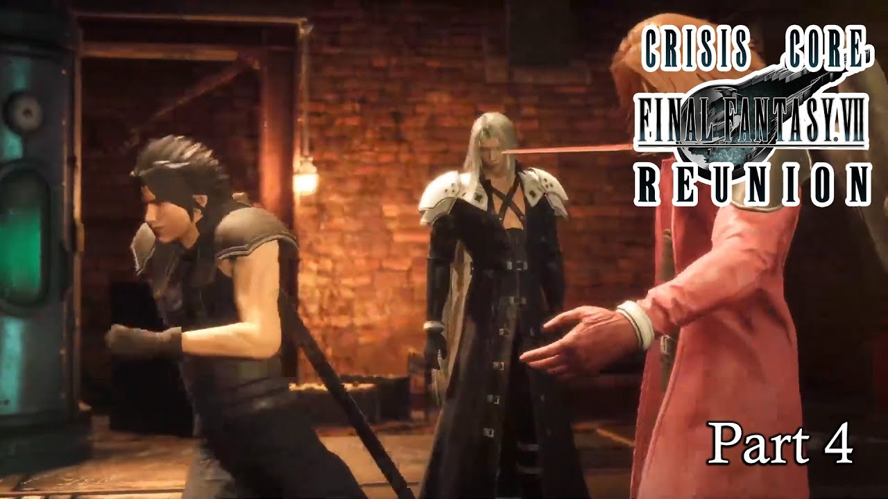 Crisis Core Final Fantasy 7: Reunion PC Playthrough Part 4 - Hollander ...