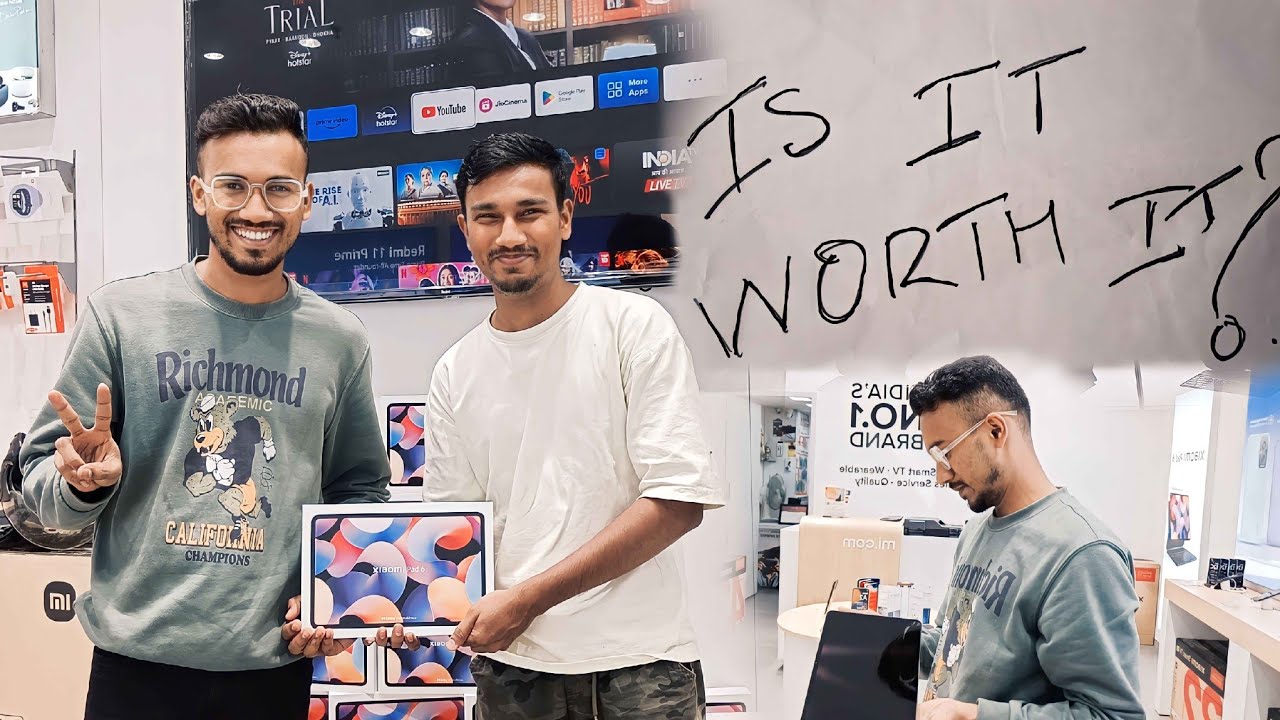 XIAOMI PAD 6 KHARIDNA HI PADA 🫣 | EP - 08 | MSMVLOGS - YouTube