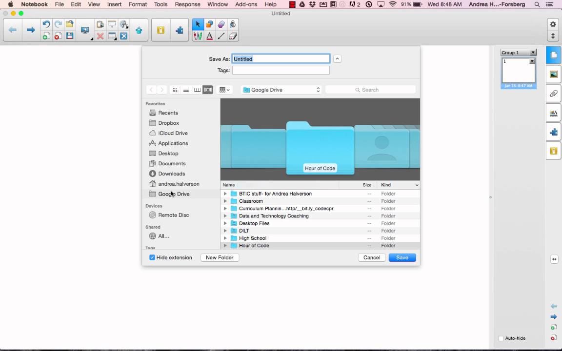 Create a New Smart Notebook File - YouTube