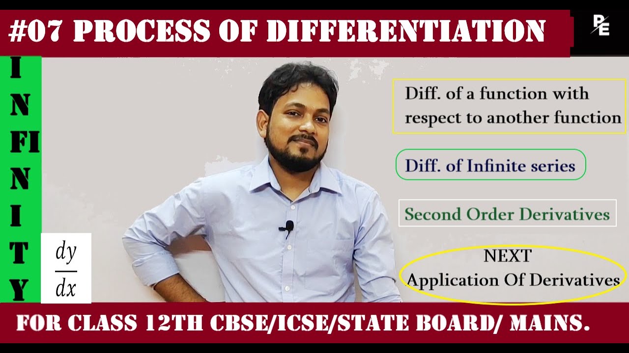 #07 Process of Differentiation || Class 12th Maths || Physics Eduserv ...
