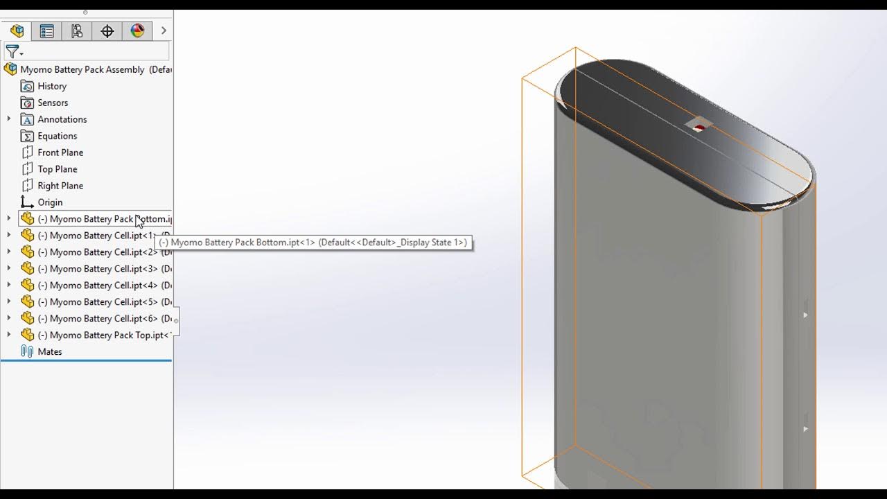 What are the green arrows on SOLIDWORKS part & assembly icons in the tree? - YouTube