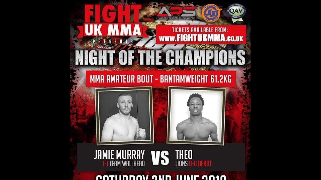 FIGHT UK MMA - JAMIE MURRAY VS THEO - YouTube