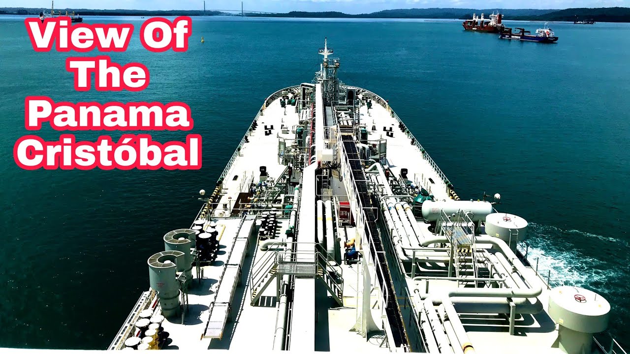 Ship View Of the Panama Cristóbal inner Anchorage - YouTube