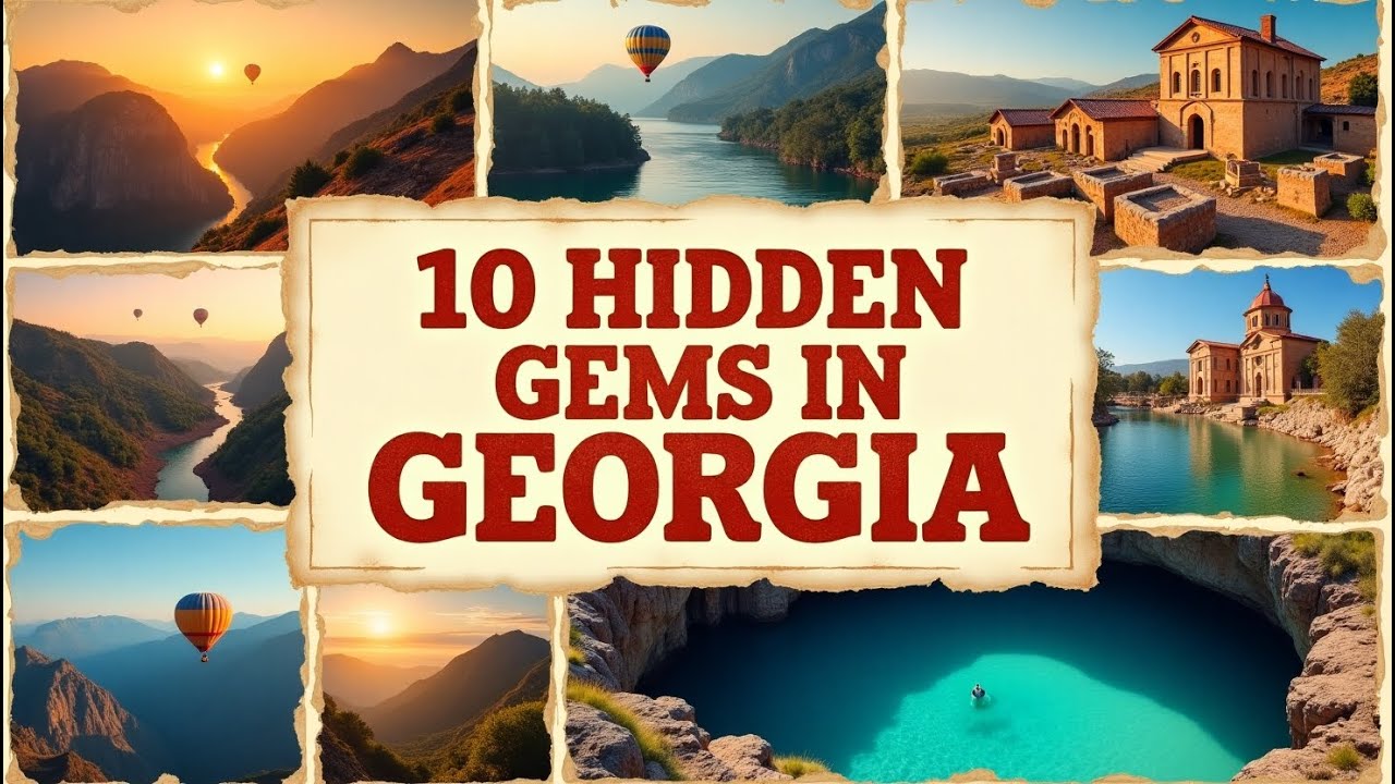 10 Hidden Gems in Georgia You NEED to Visit in 2025! - YouTube