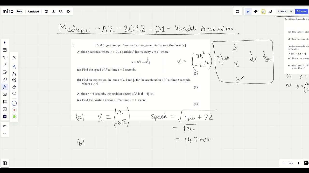 Q1 Mechanics 2022 Variable Acceleration - YouTube