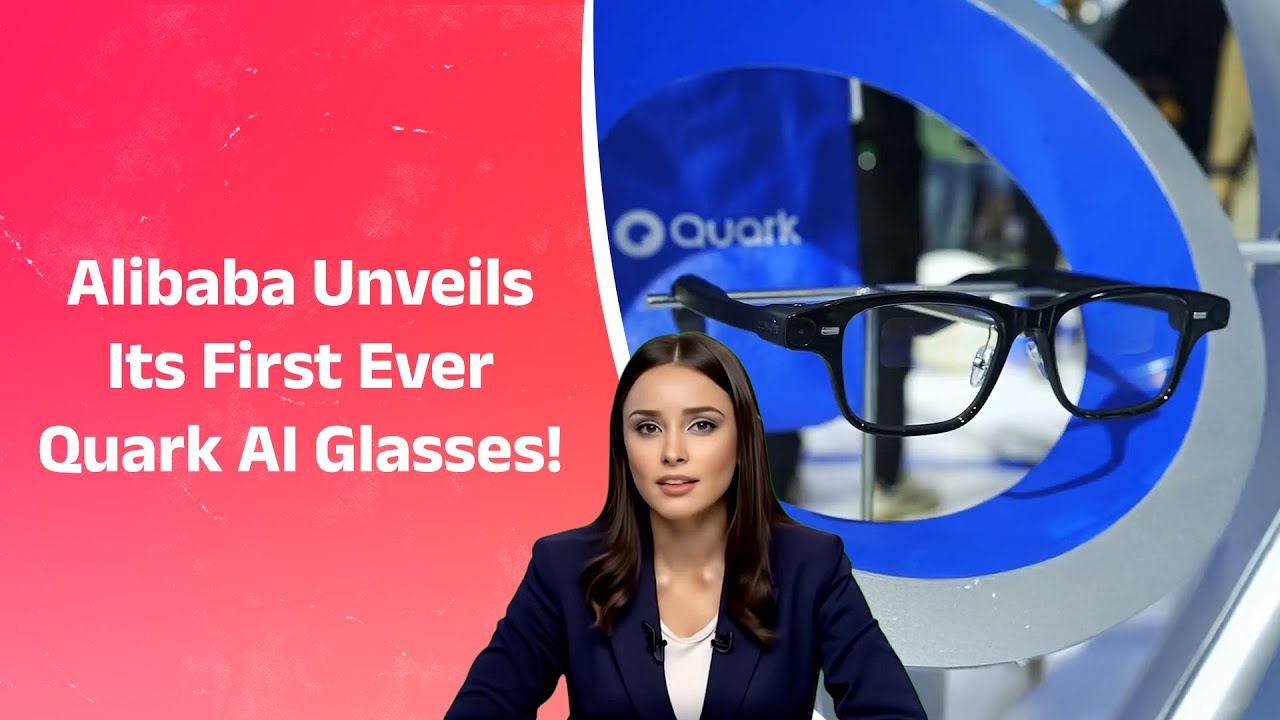 Alibaba’s First AI Smart Glasses | Quark Glasses Take On Meta & Xiaomi ...