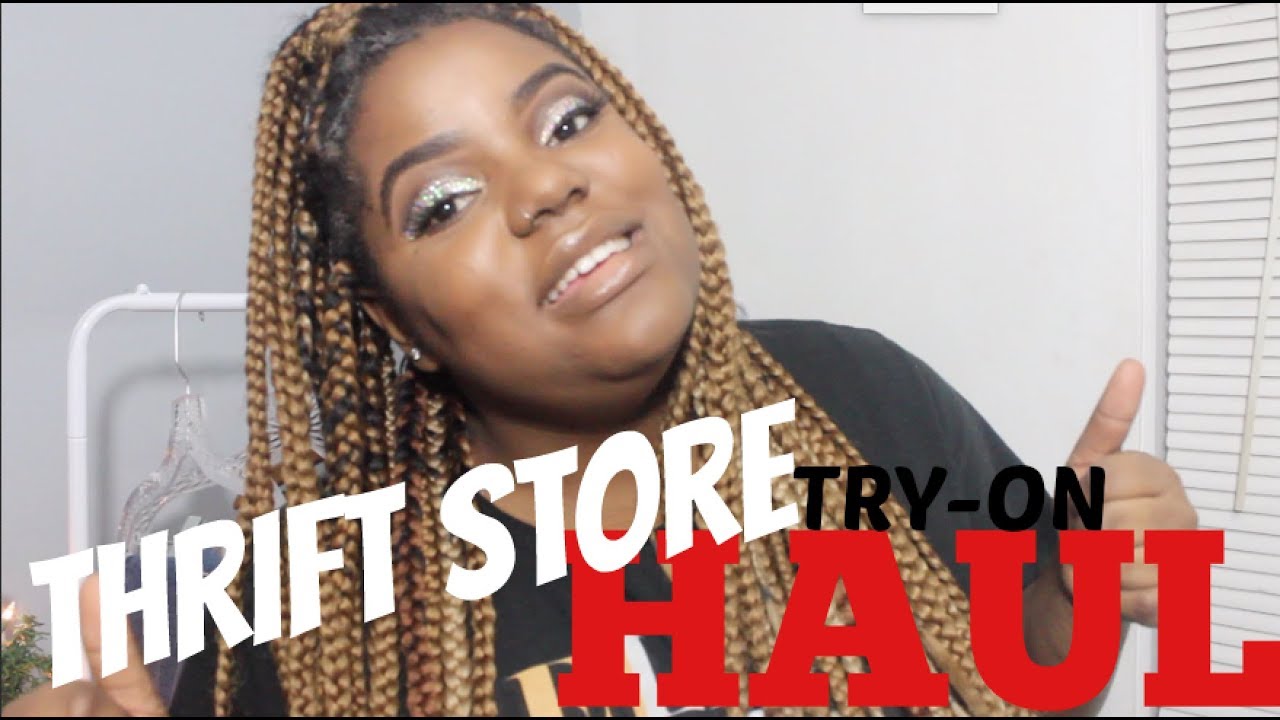 Thrift Store Try-One Haul | Fashion - YouTube
