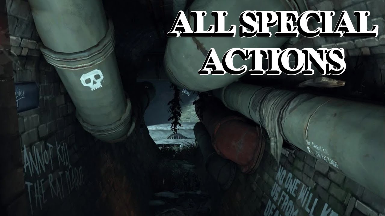 Dishonored First Mission Special Actions - YouTube