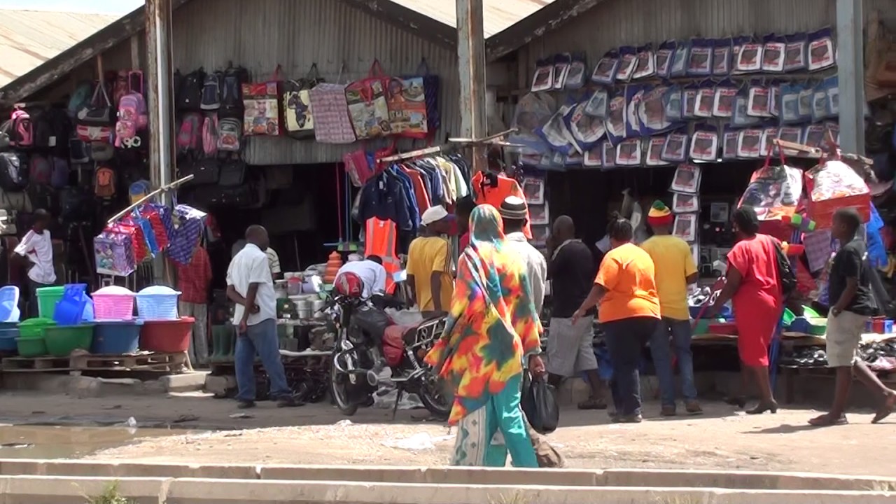 kariakoo market Dar es salaam - YouTube