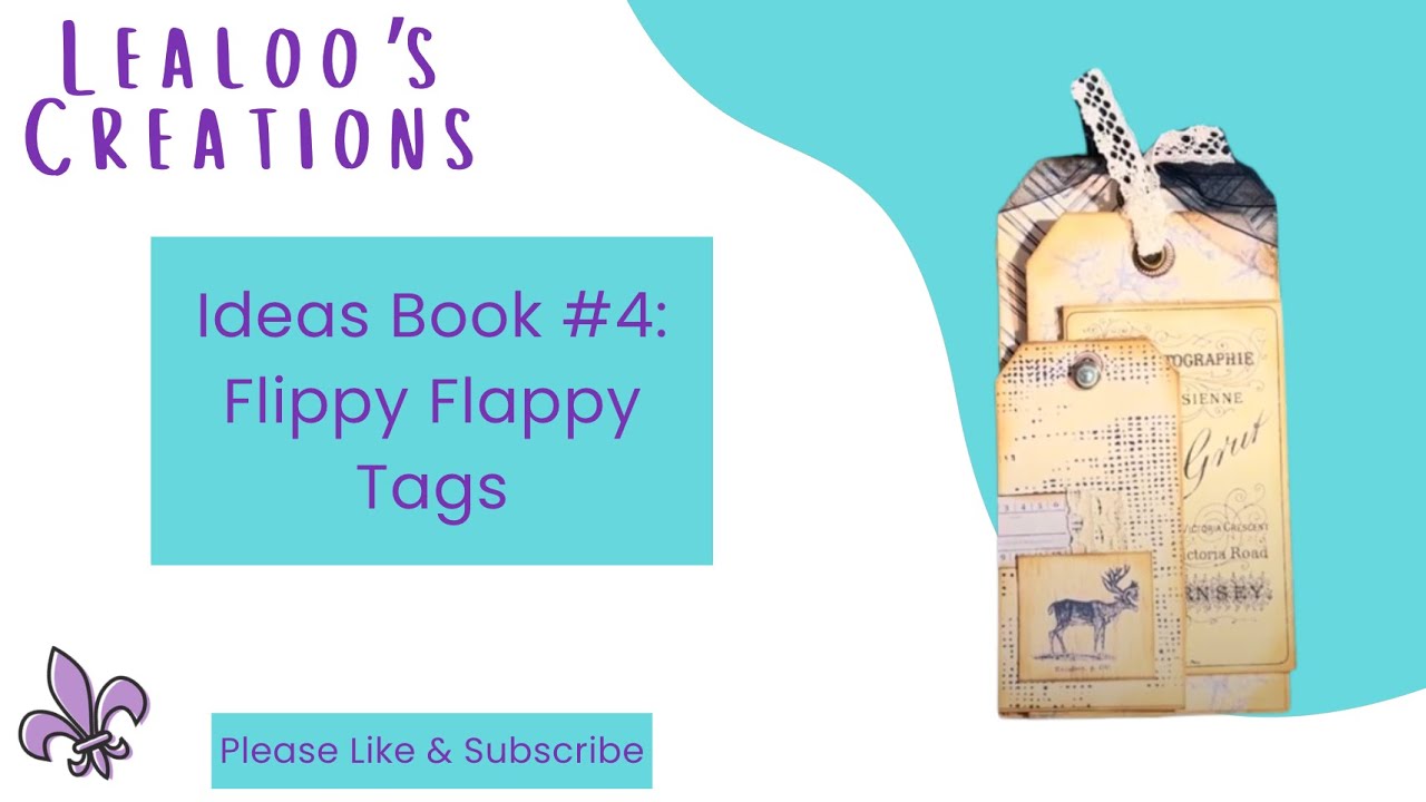 Ideas Book #4 Flippy Flappy Tags - YouTube