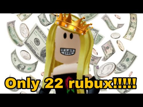 Who to look good with only 22 robux👌👑 - YouTube
