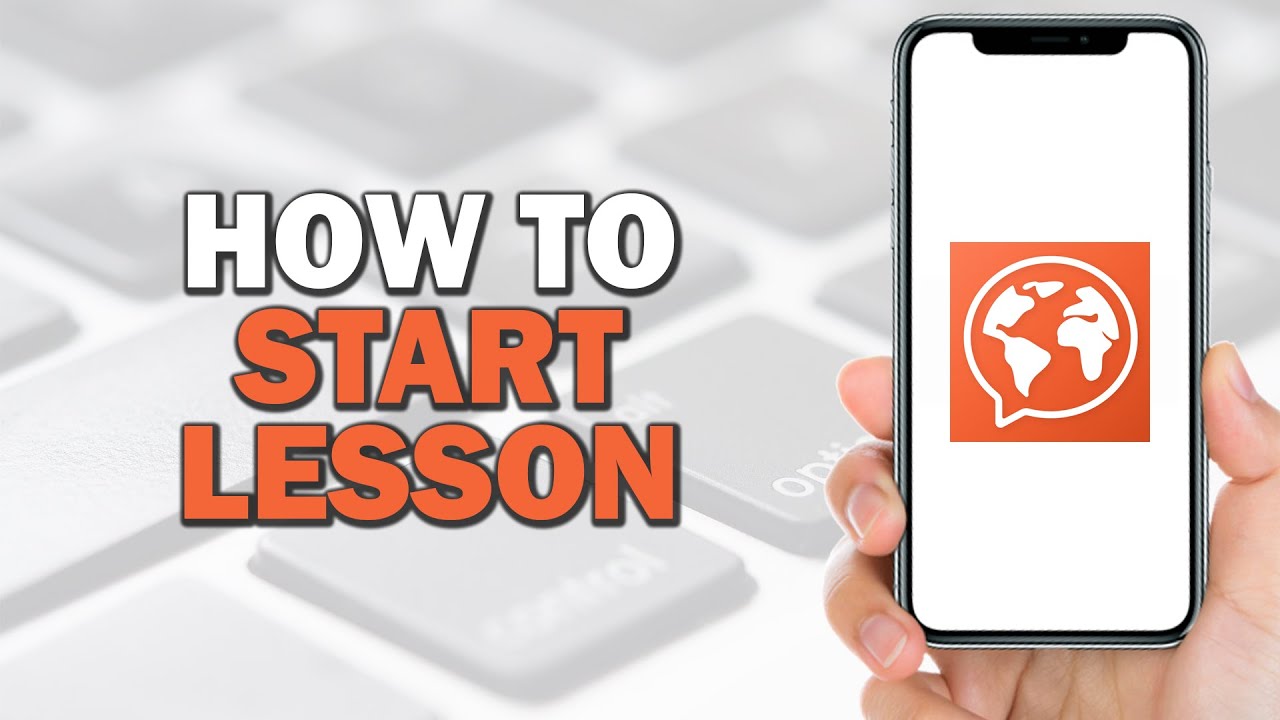How To Start Lesson On Mondly (Quick Tutorial) - YouTube