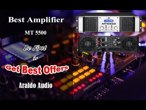 Review of MT 5500 Amplifier - YouTube