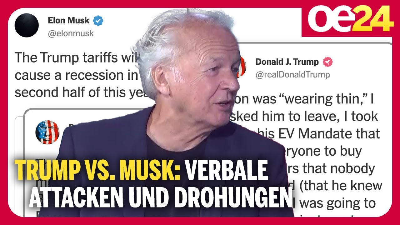Bromance geht zu Ende: Trump und Musk eskalieren ihren Streit | Karl ...