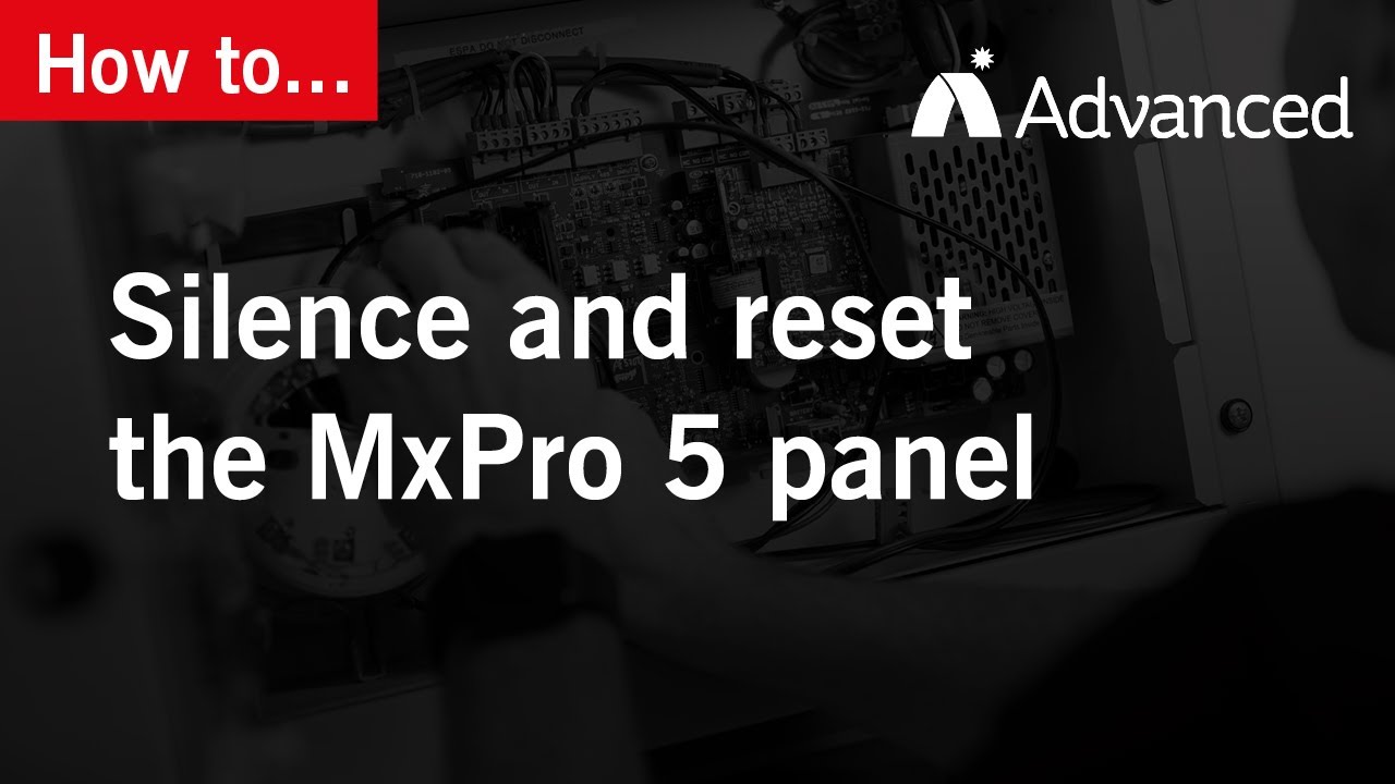 How to: Silence and reset the MxPro 5 panel - YouTube