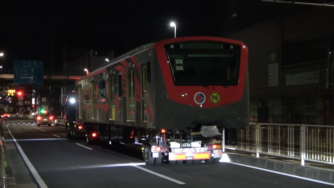 2021/10/21 【陸送】 フィリピン南北通勤鉄道 EM10000形 総合車両製作所 | Philippines North-South ...