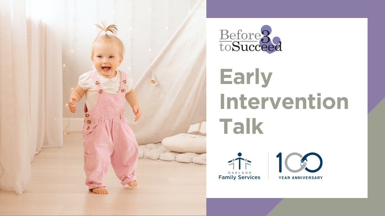 Early Intervention Talk - YouTube