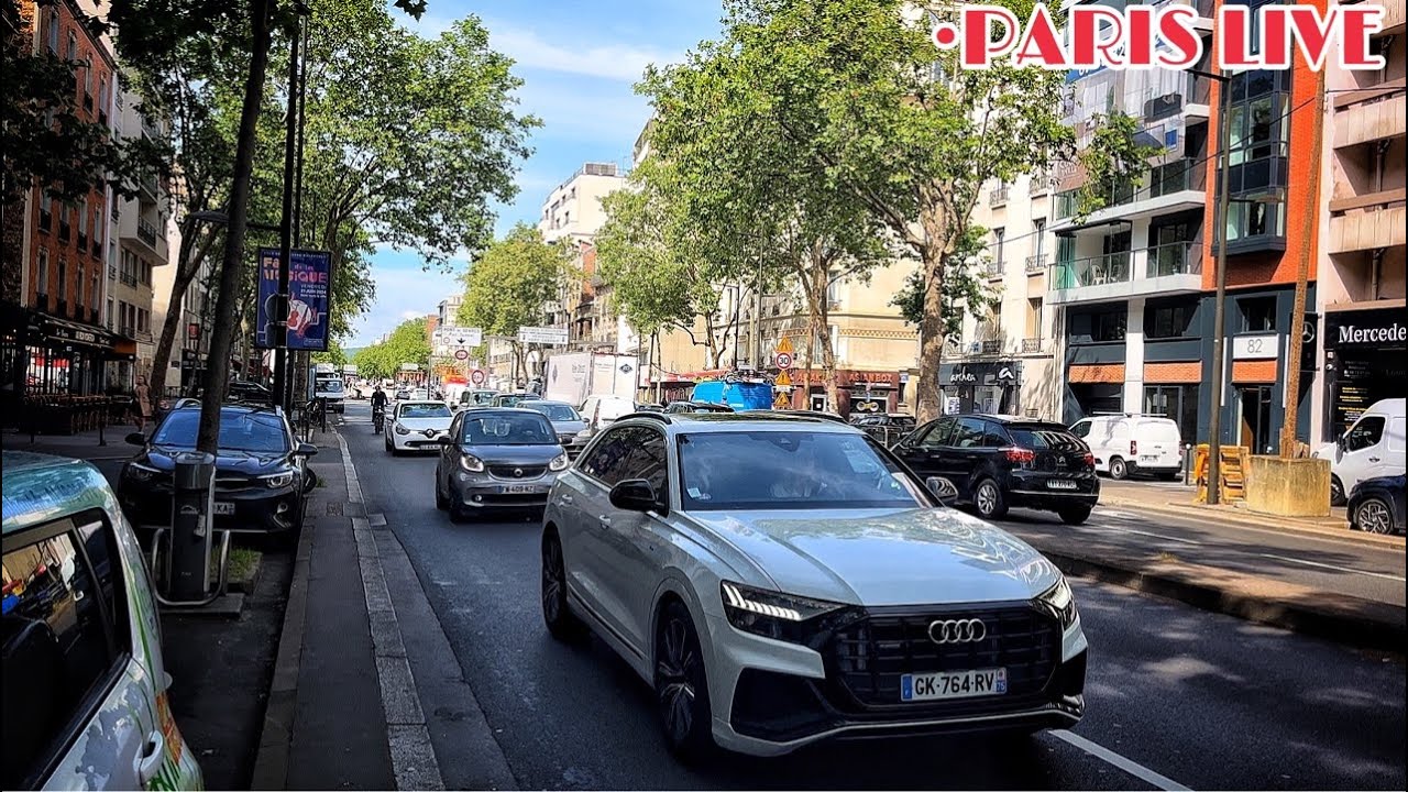 [🇫🇷PARIS DRIVE LIVE] Bonjour Paris Beautiful Paris Drive Live Streaming ...
