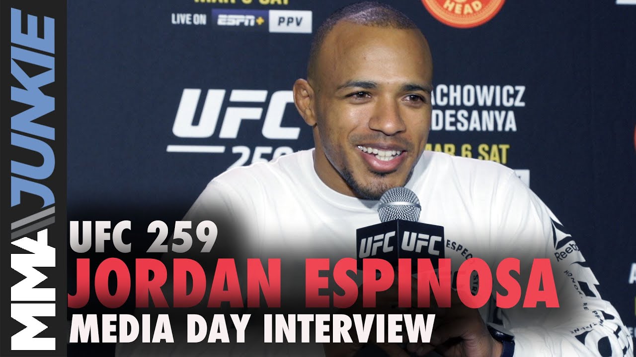 Jordan Espinosa aims to knock out 'awkward' Tim Elliott | UFC 259 ...