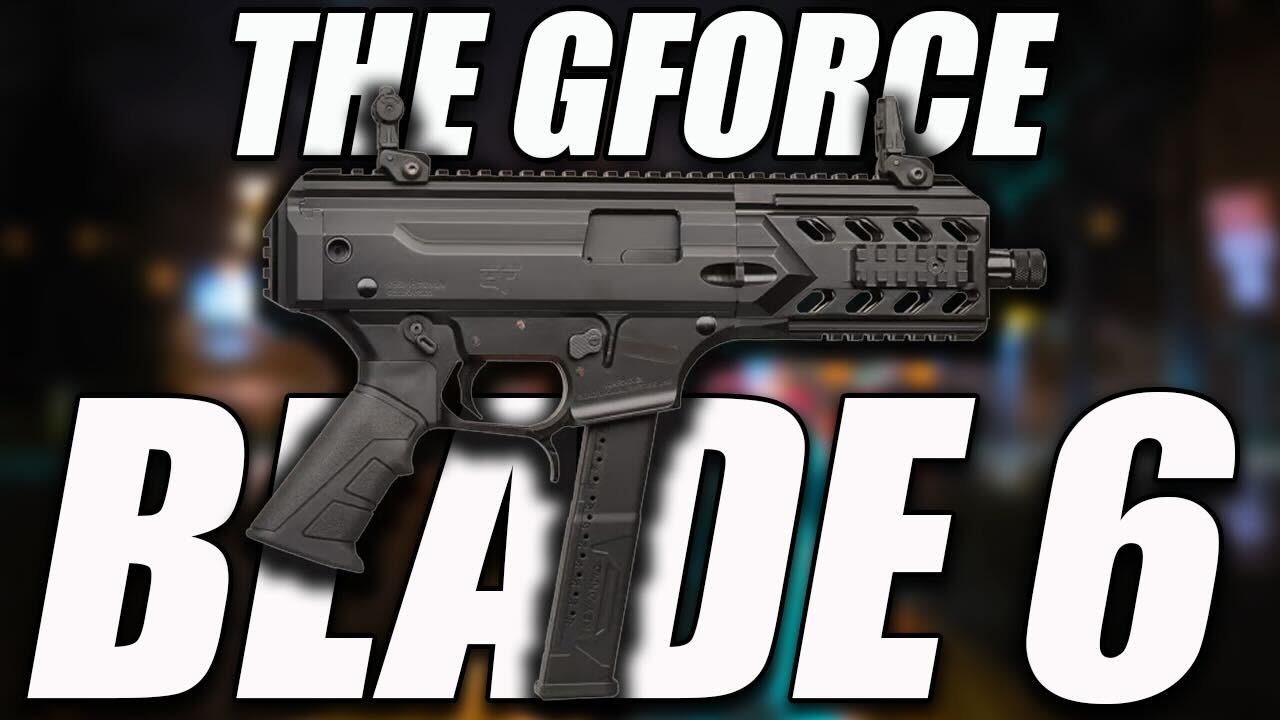The GForce Arms BLADE6 Pistol - YouTube