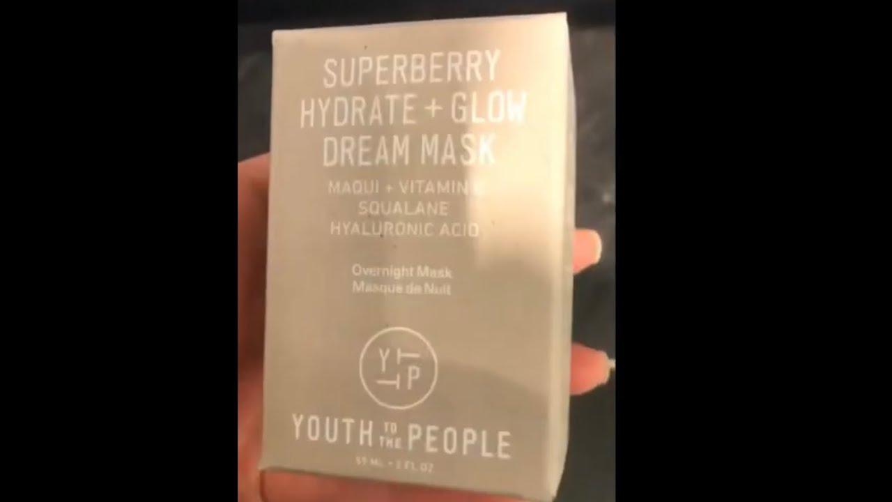 Why I didn’t buy YTTP superberry hydrate & glow dream mask - YouTube