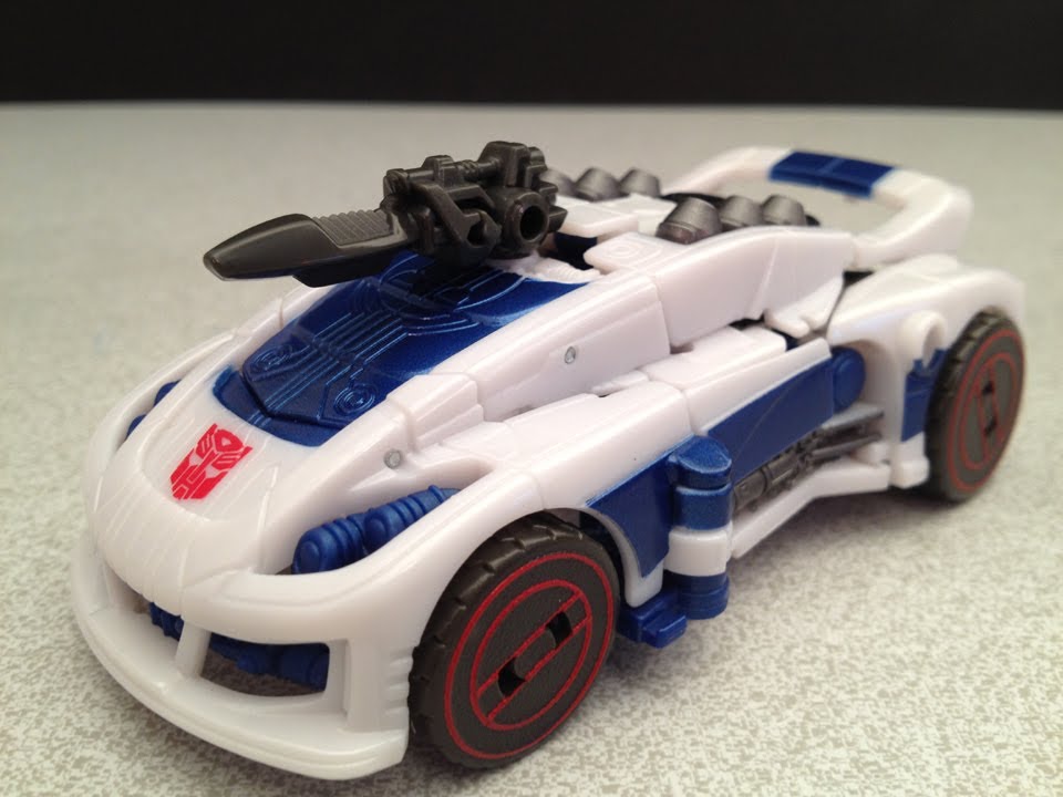 TRANSFORMERS FALL OF CYBERTRON GAME JAZZ VIDEO TOY REVIEW - YouTube