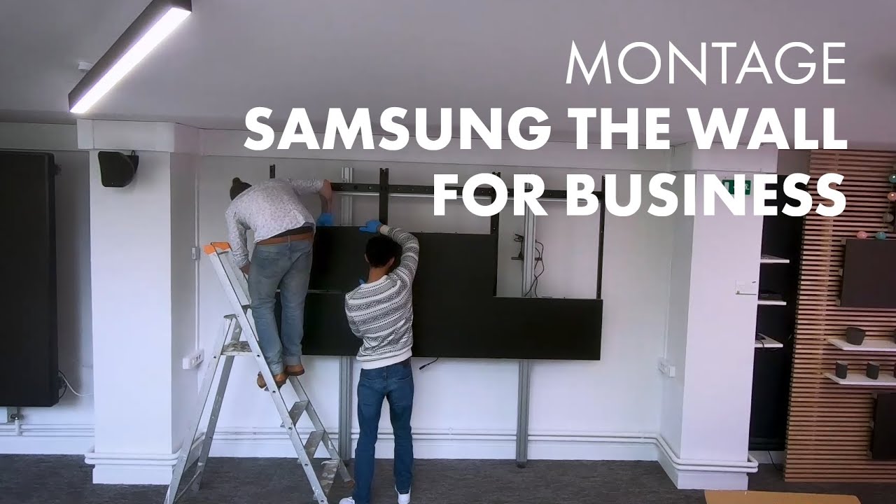 SAMSUNG THE WALL FOR BUSINESS | Timelapse - YouTube
