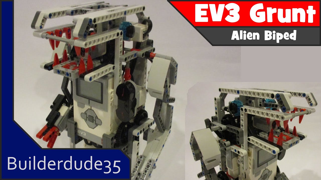 EV3 Grunt - EV3 Alien Biped - YouTube