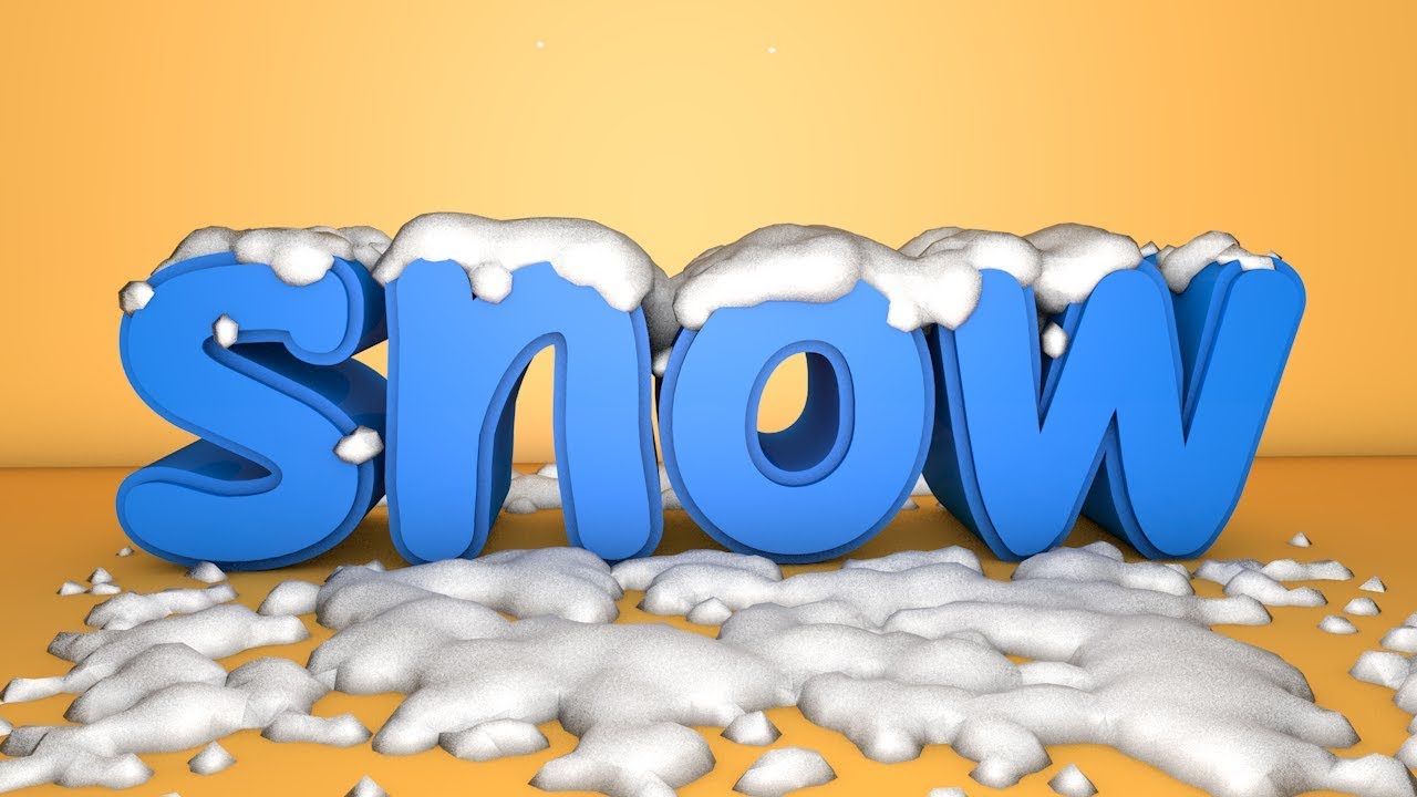 Magic Snow Plugin - Cinema 4D R12 + Tutorial - YouTube