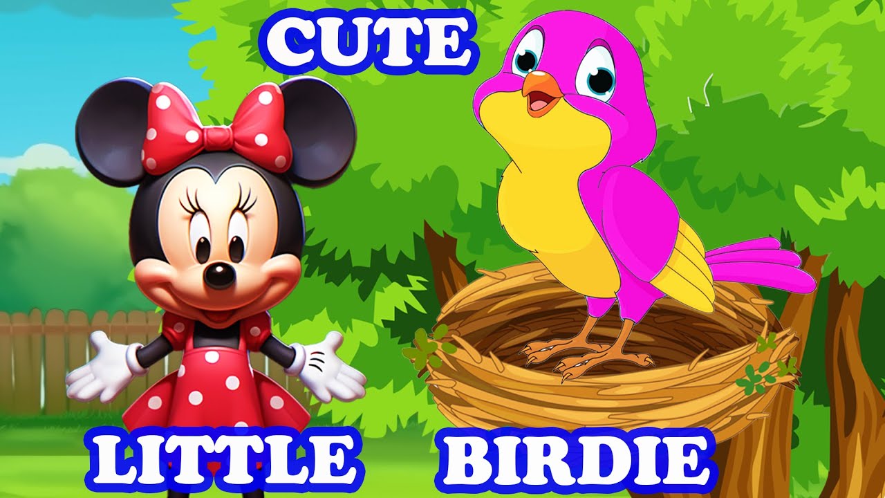 Cute Little Birdie | Kids & Nursery Rhymes | Sing Along Song - YouTube