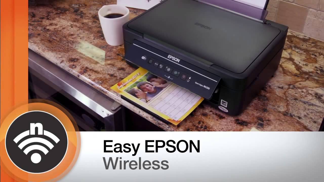 Epson Stylus NX230 All in One Printer Product Overview1 - YouTube