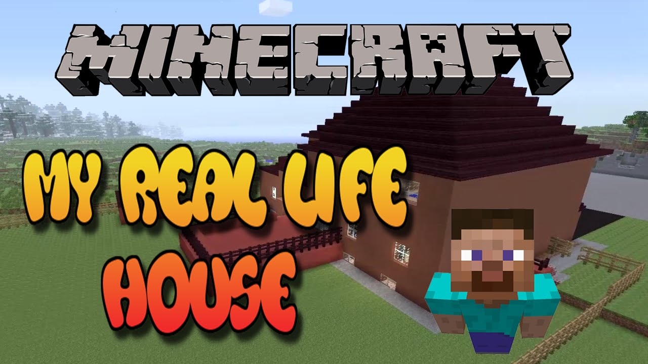 Minecraft - My Real Life House Tour - Movie Theater In Basement - YouTube