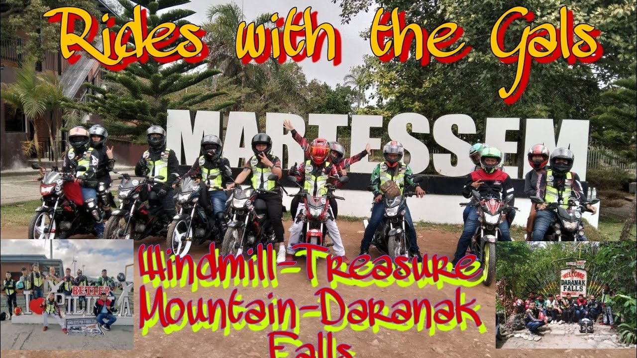 Rides in RIZAL PROVINCE (Windmill-Treasure Mountain-Daranak falls ...