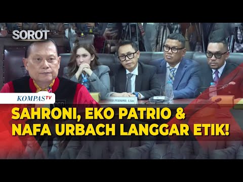 TOK! Sidang MKD DPR: Sahroni, Eko Patrio & Nafa Urbach Langgar Kode Etik, Tidak Dipecat!