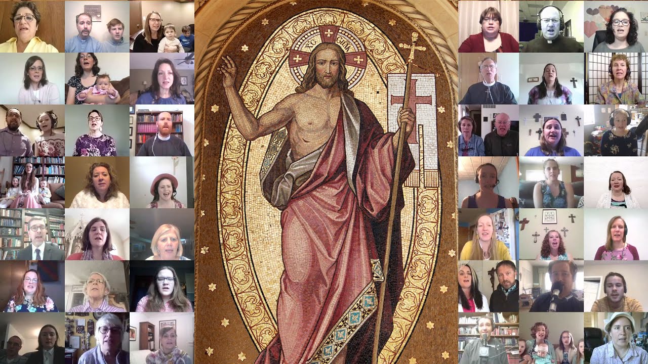 Christ Jesus Lay in Death's Strong Bands (Virtual Choir) - YouTube