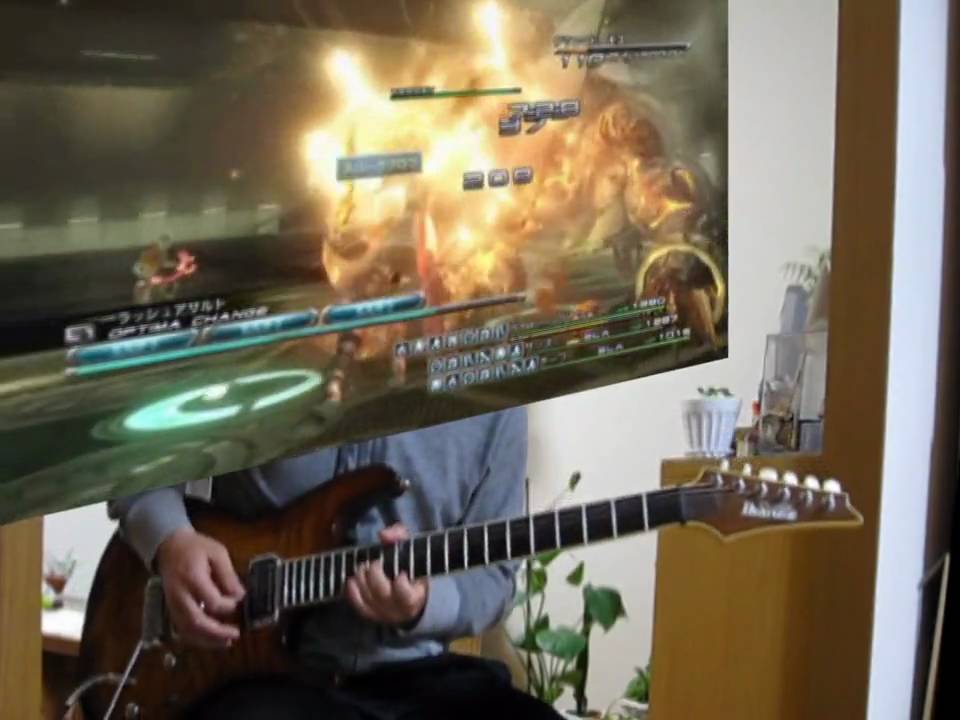 【閃光】FINAL FANTASY XIII Blinded By Light【Guitar】 - YouTube