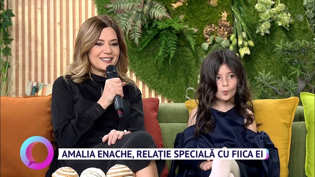 Amalia Enache, relație specială cu fiica ei - YouTube