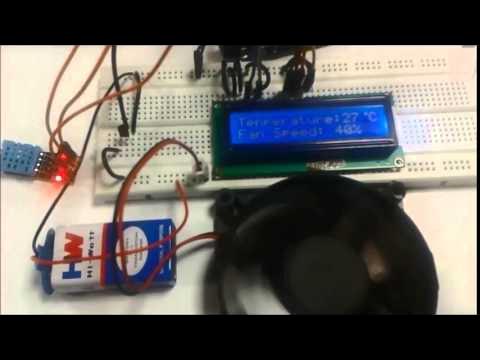Automatic Temperature Controlled Fan using Arduino - YouTube
