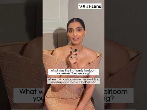 For Sonam Kapoor, wearing her nani’s wedding jewellery became a defining memory