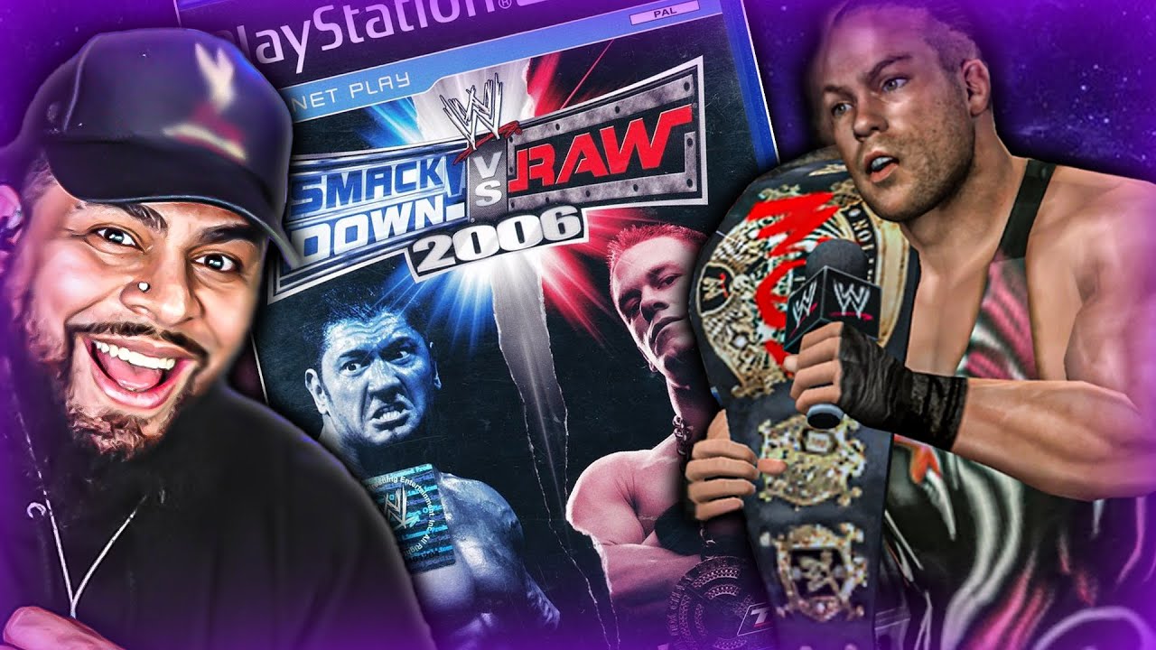Teddy Long is Back! I Played Smackdown Vs Raw 2006 Story In 2024 And ...