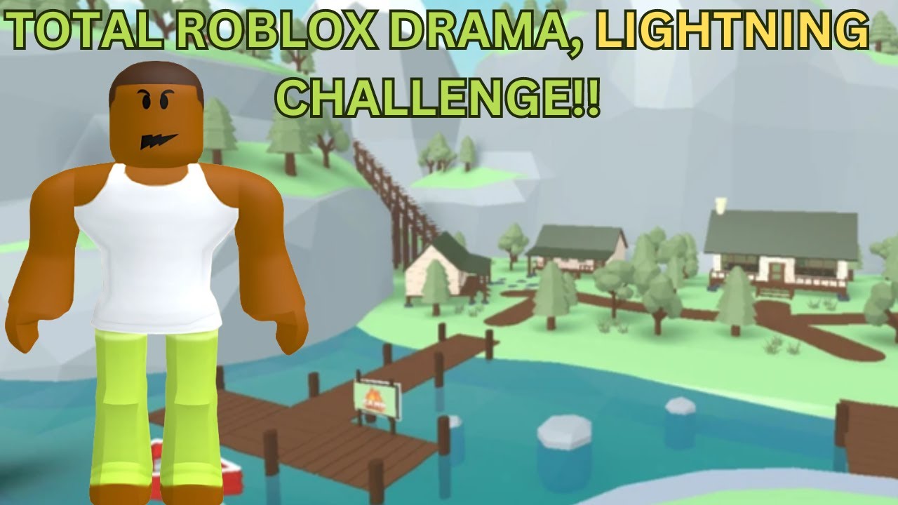 TOTAL ROBLOX DRAMA.. LIGHTNING CHALLENGE! *SAFETY STATUE DRAMA, AND ...