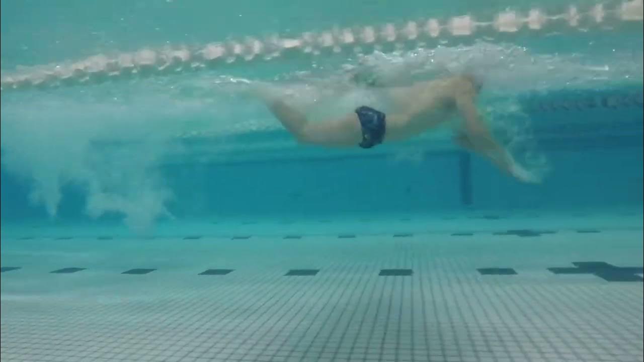 【水中動画】2023/11/21 50mバタフライ - YouTube
