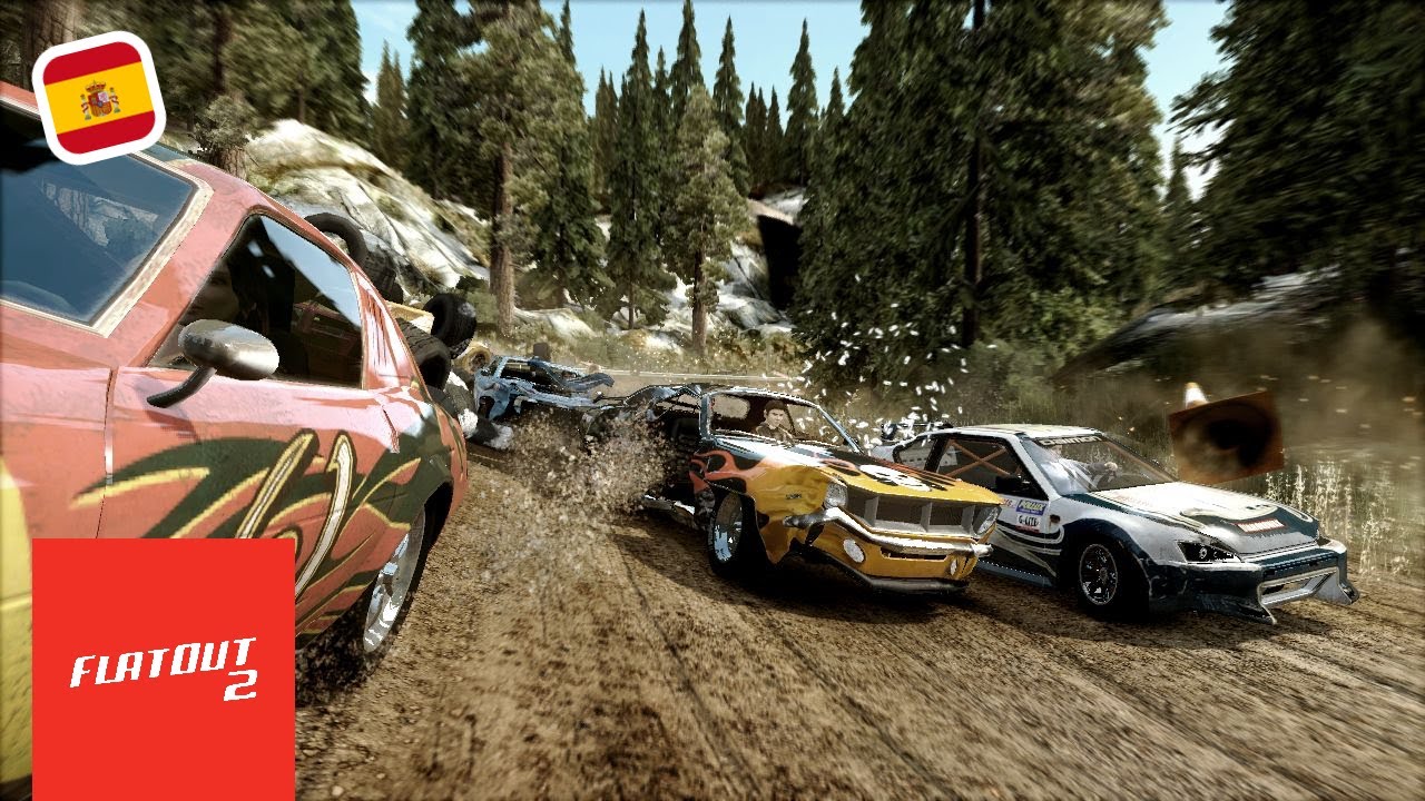 FlatOut 2 Mod - CarPack de autos personalizados de Heddly - YouTube