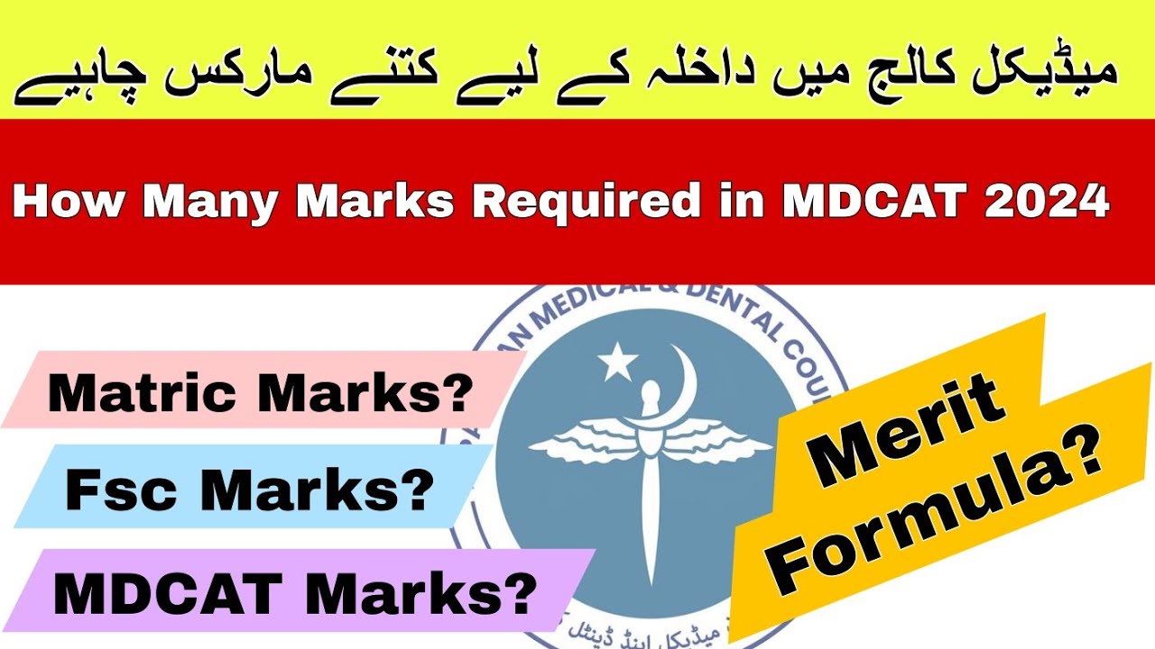 New Aggregate Formula For MDCAT 2024 |Marks Required for Mdcat | PMDC ...