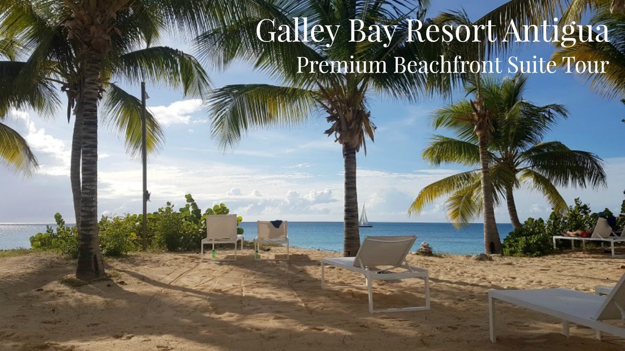 Galley Bay Resort Antigua | Beachfront Suite Tour | Lux Life - YouTube