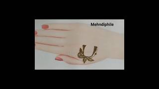 U alphabet 🔥🔥 stylist tattoo design 🔥🔥😱#tattoo #hennaart #trending #viral #shorts #youtubeshorts