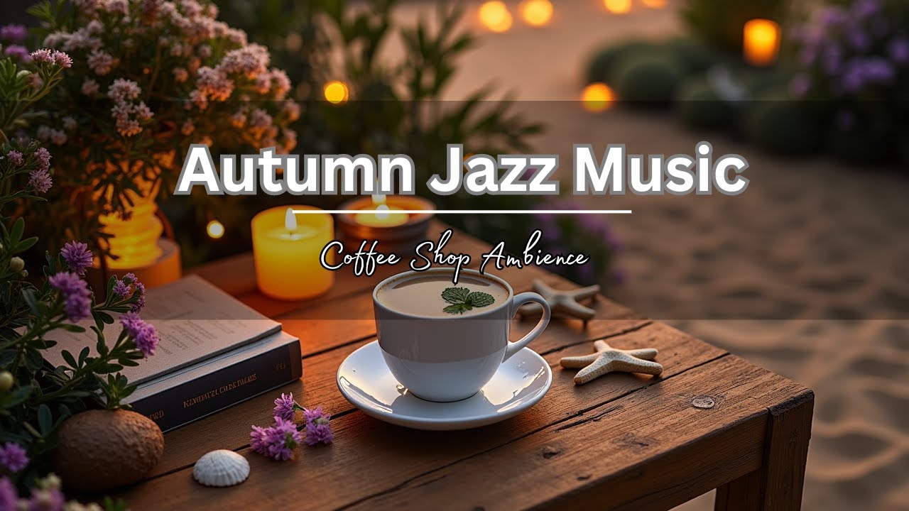 Autumn Jazz Music is Exciting Just to Hear in Cozy Coffee Shop 🍂 Warm ...