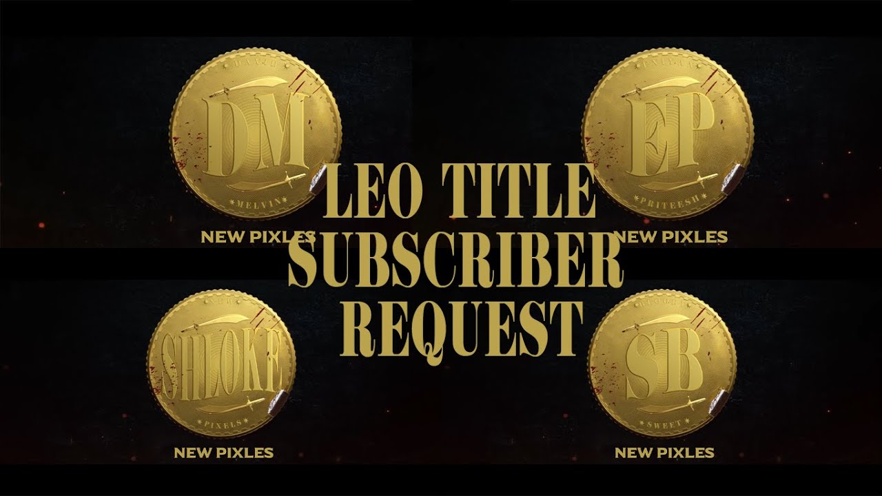 LEO TITLE REQUEST @coderencodes5826 @melsher3925 @MorattuSingle420 #leo ...